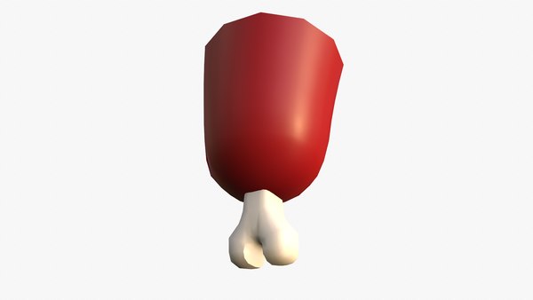 3D Cartoon Meat model - TurboSquid 1916839
