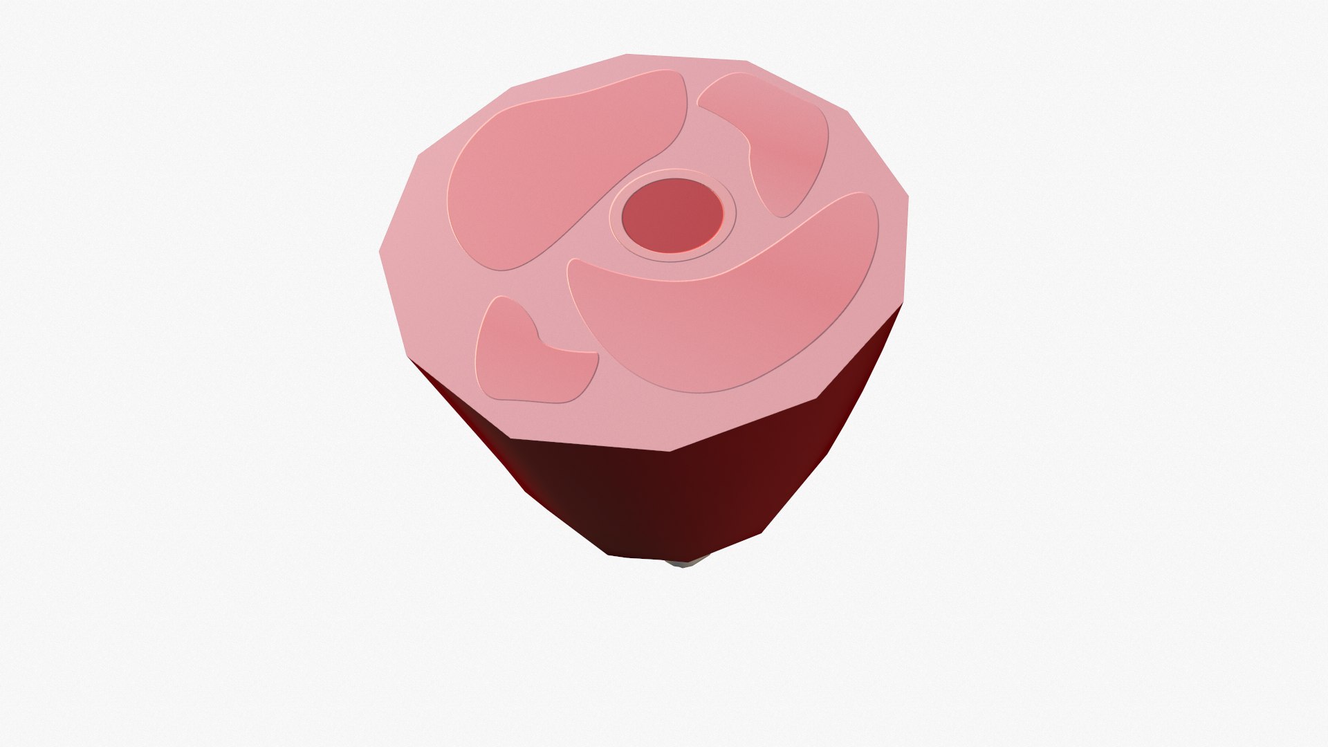 3D Cartoon Meat Model - TurboSquid 1916839