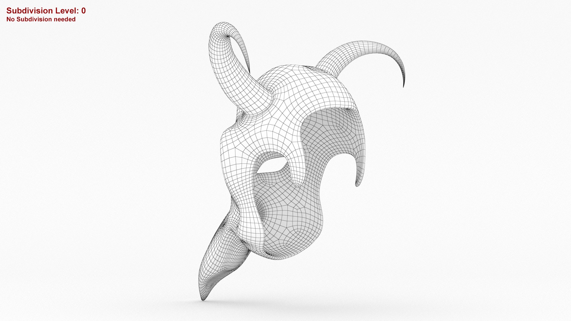 3D Crow Mask Model - TurboSquid 1969831