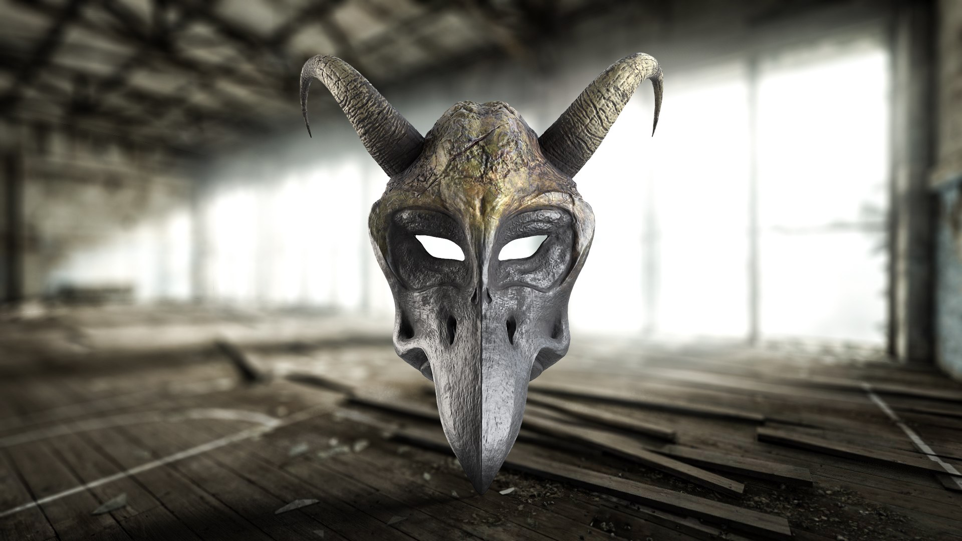 3D Crow Mask model - TurboSquid 1969831