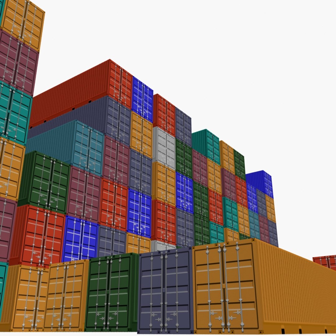 3d Container Model