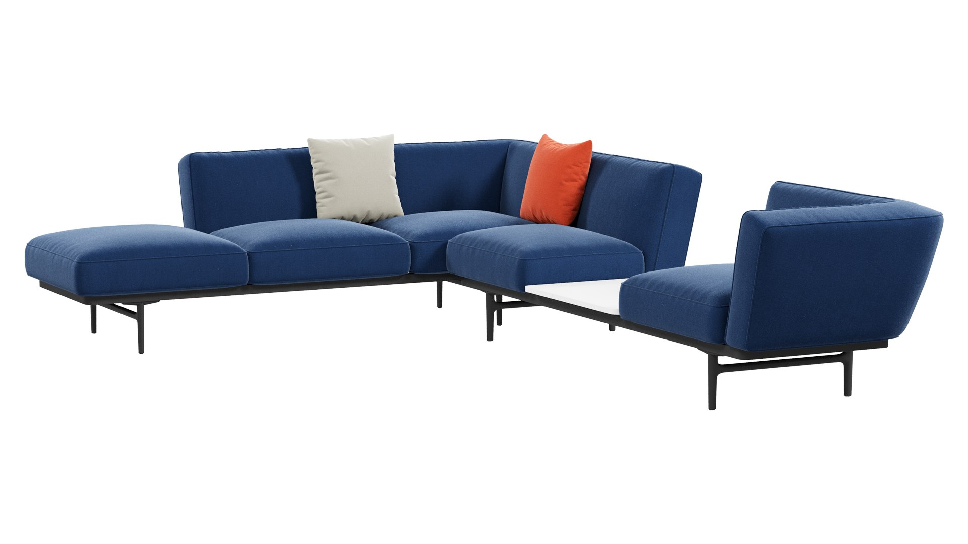 Modular Sofa Keilhauer Garner 3D Model - TurboSquid 2192477