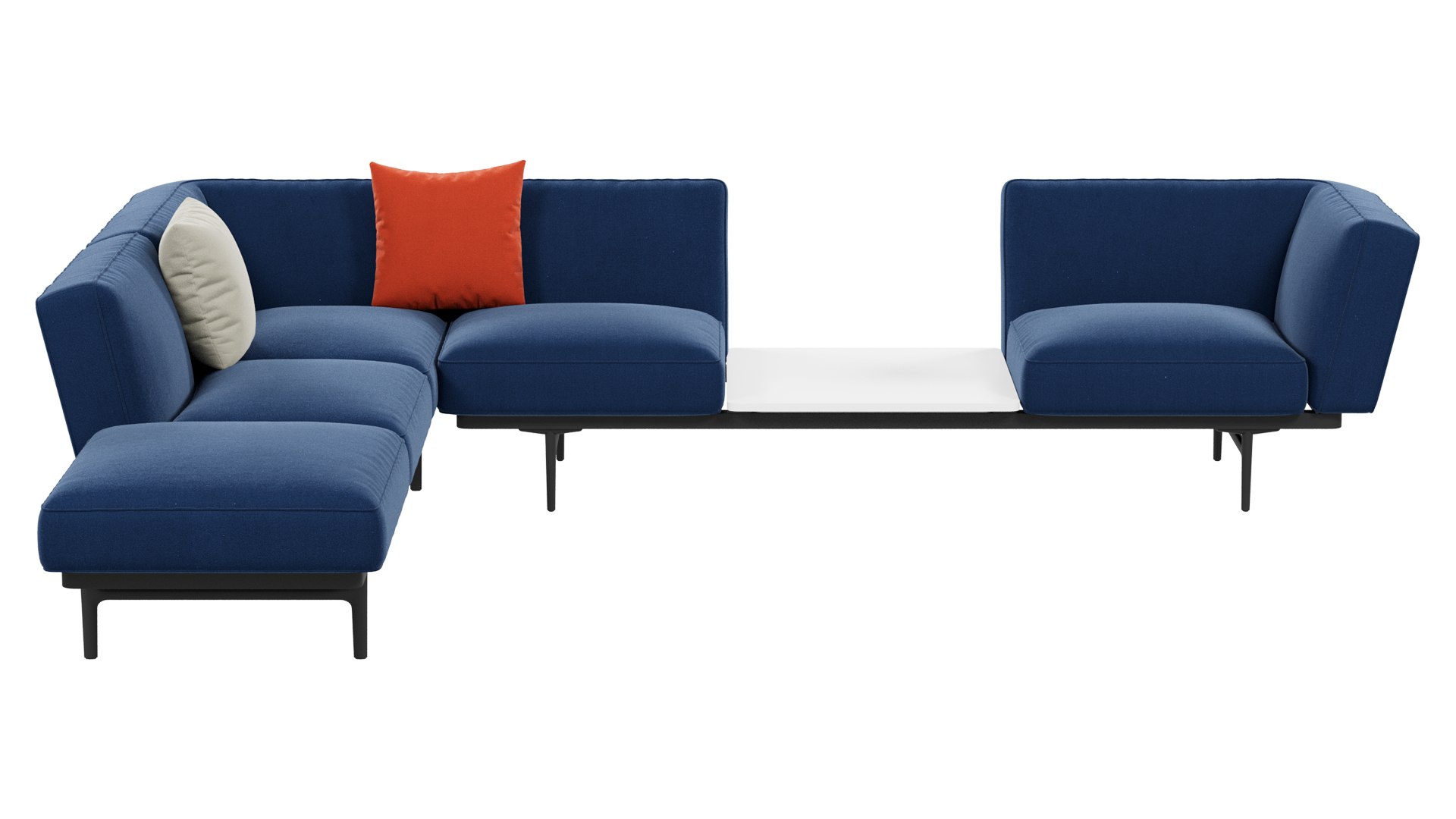 Modular Sofa Keilhauer Garner 3D Model - TurboSquid 2192477