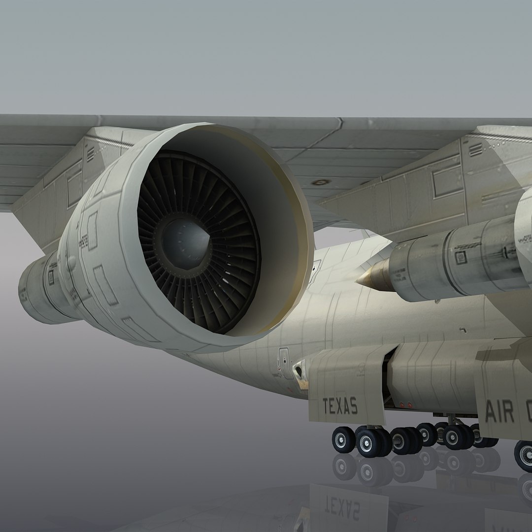 lockheed c-5 galaxy obj