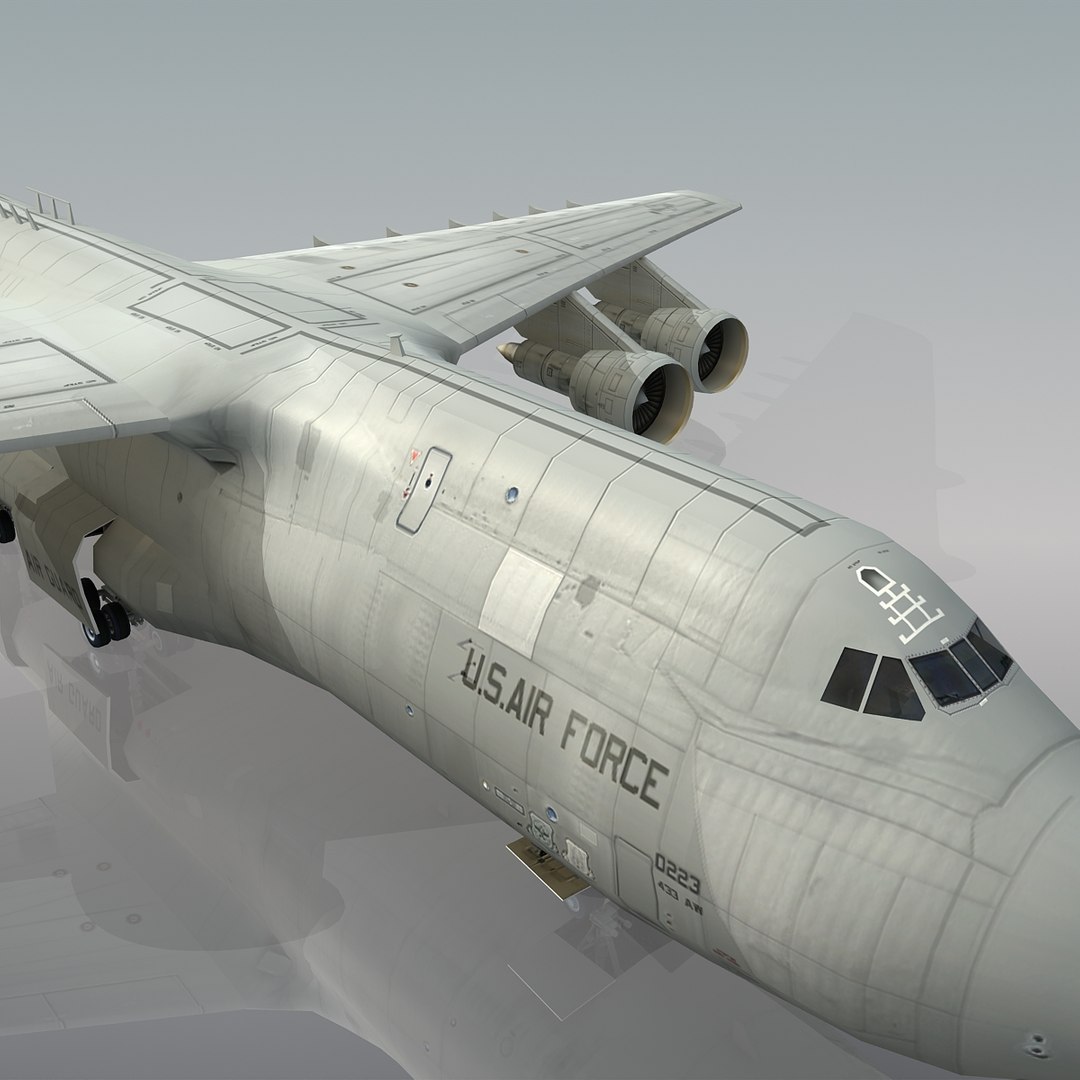 lockheed c-5 galaxy obj