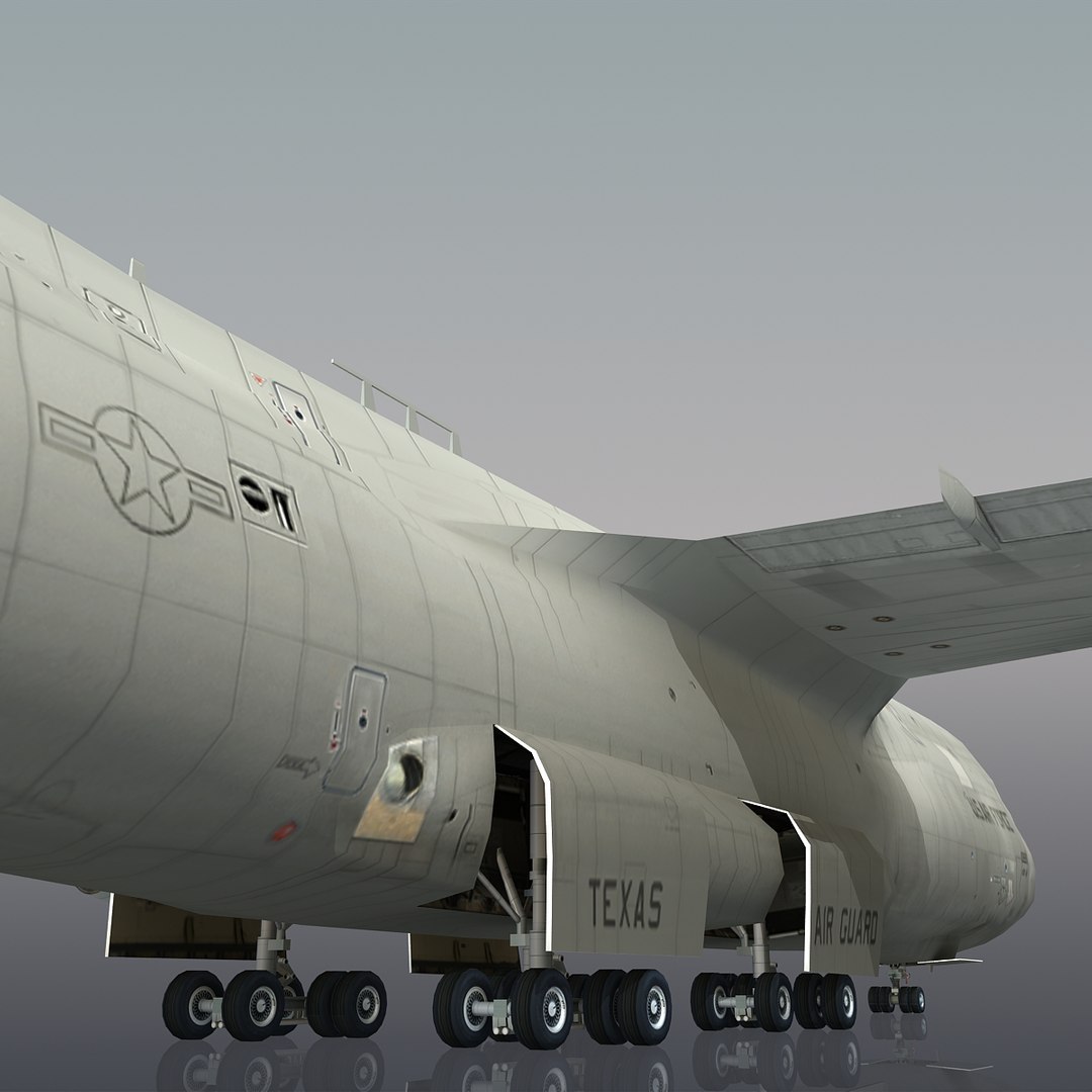 lockheed c-5 galaxy obj