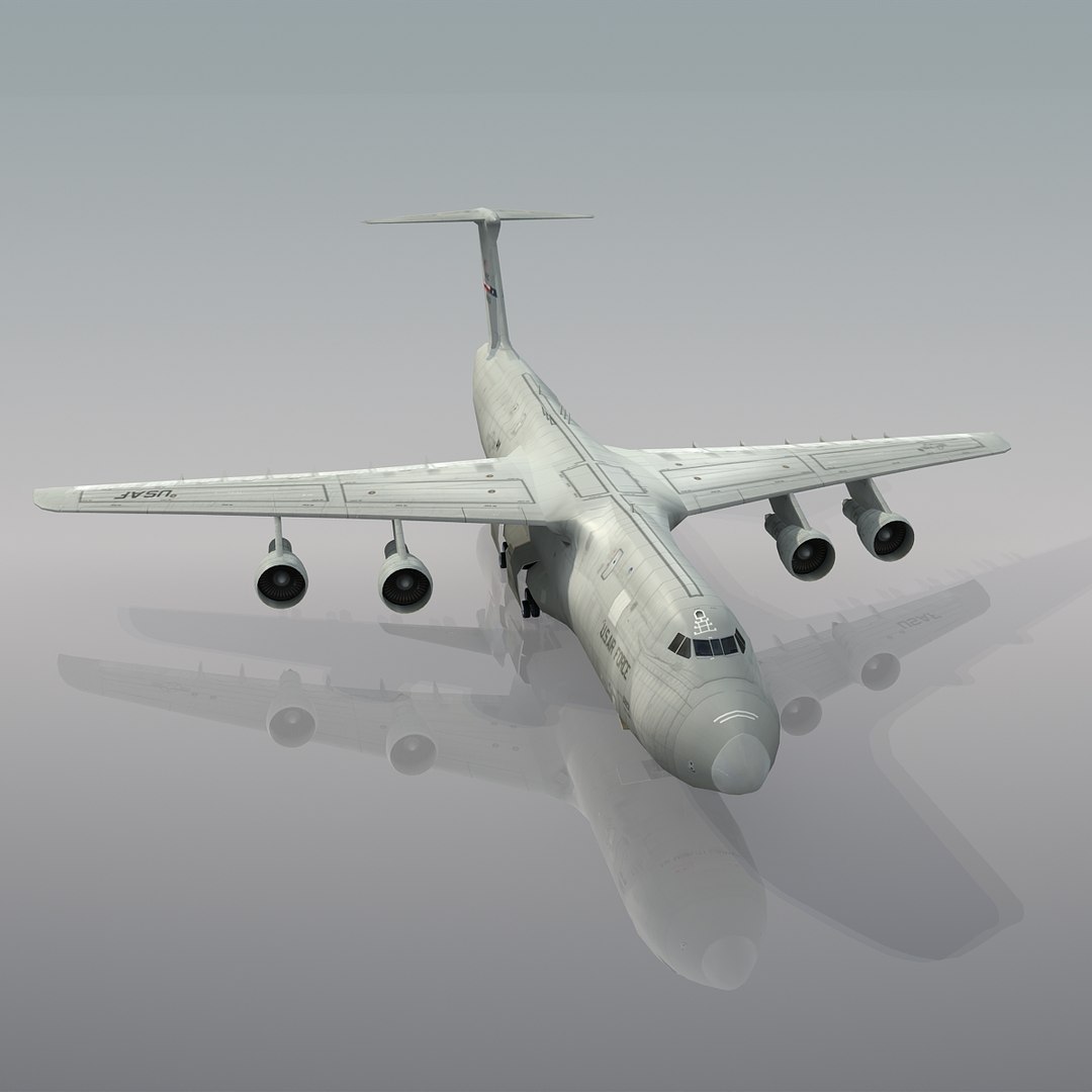 lockheed c-5 galaxy obj