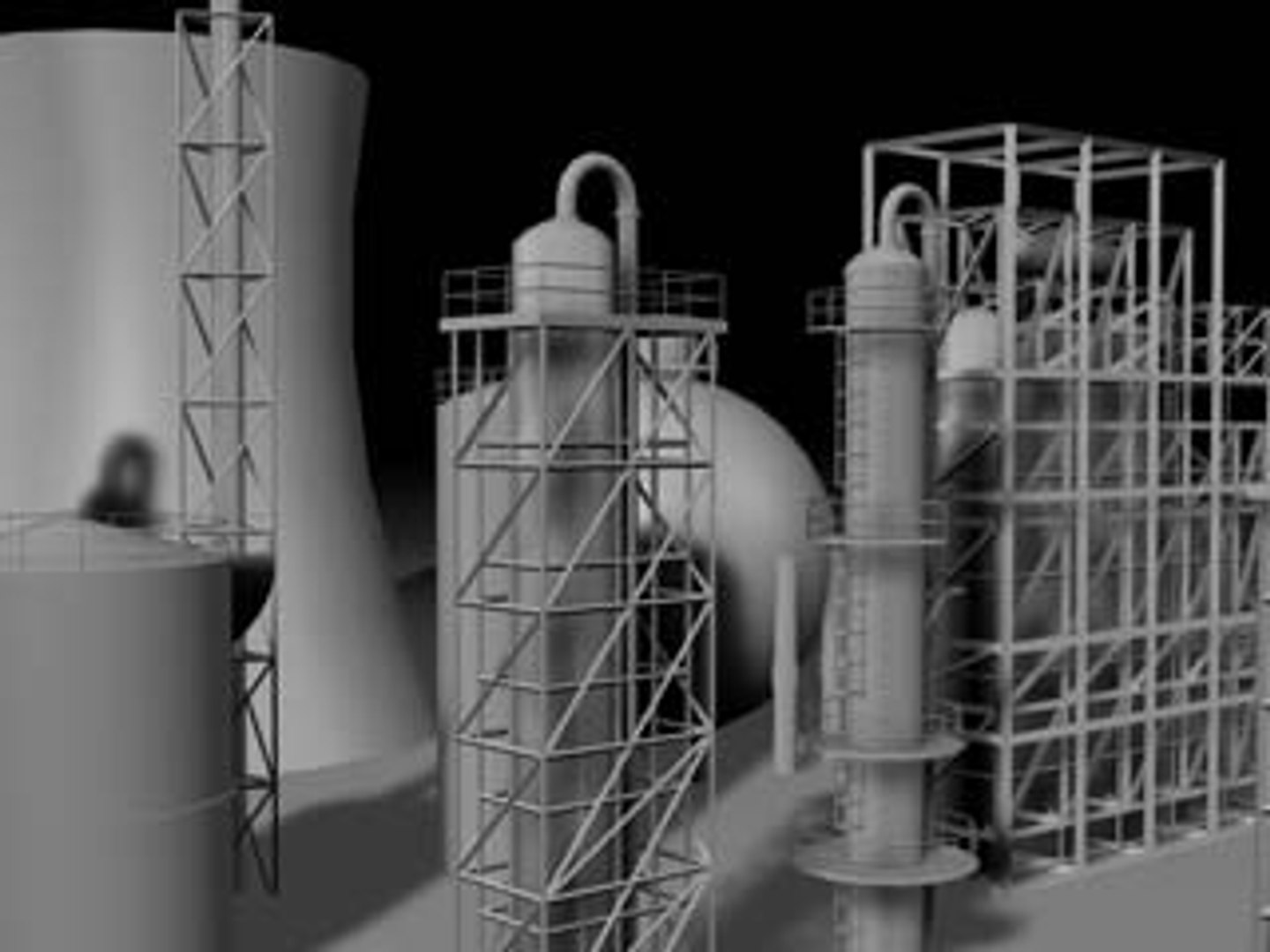 Plant Complex 3d Model