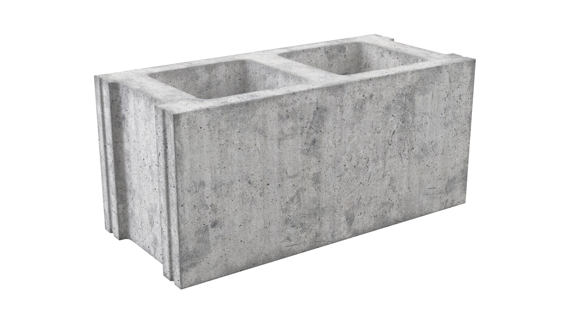Cinder Block 3D Model - TurboSquid 2014630