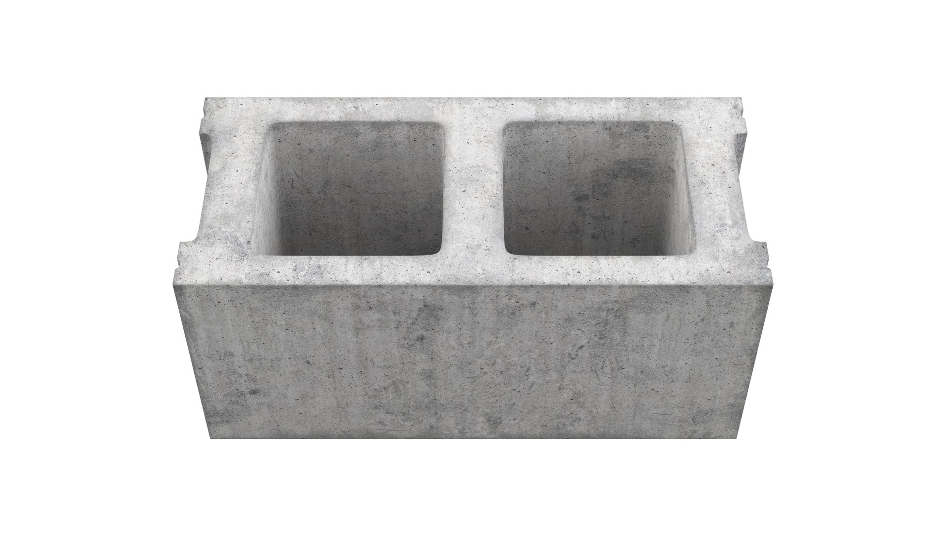 Cinder Block 3D Model - TurboSquid 2014630