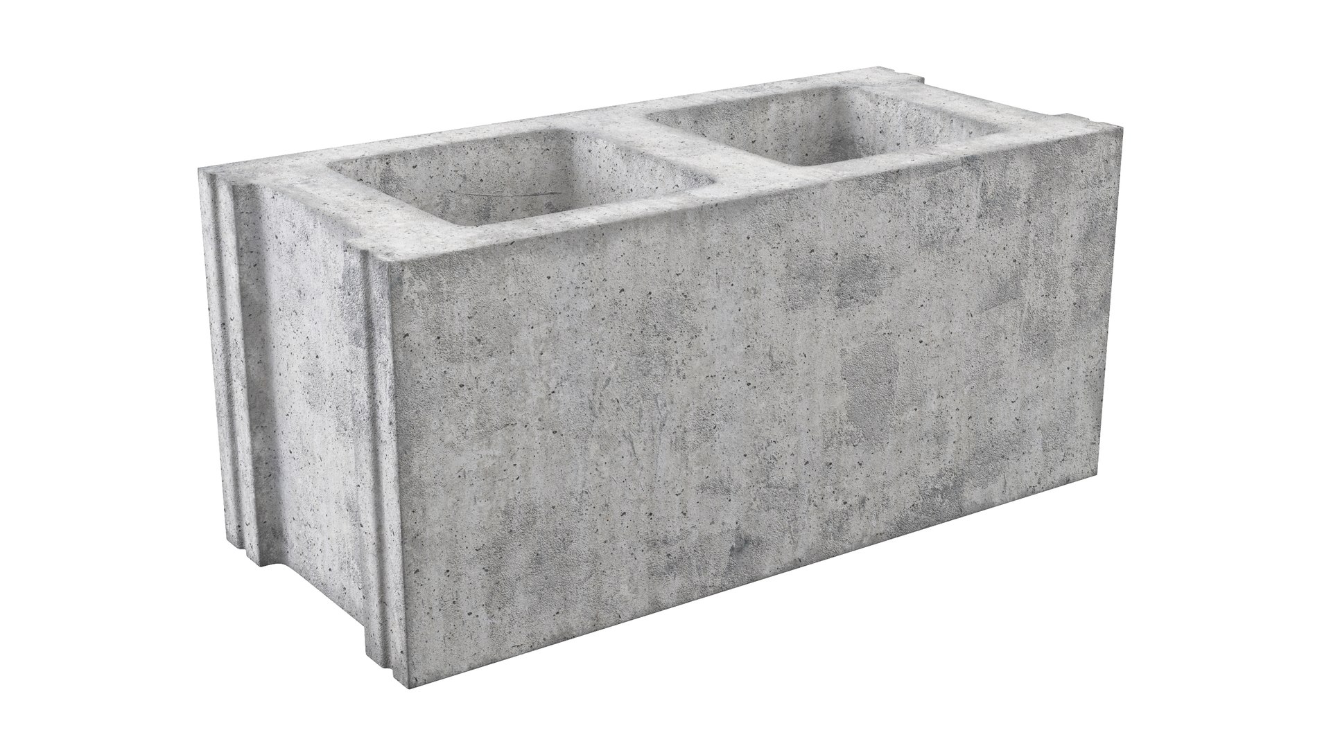 Cinder Block 3D Model - TurboSquid 2014630