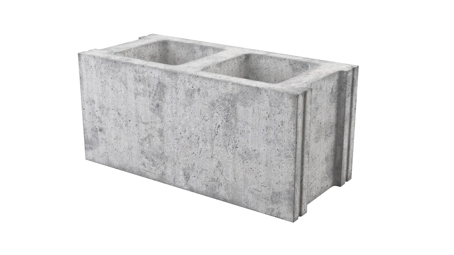 Cinder Block 3D Model - TurboSquid 2014630