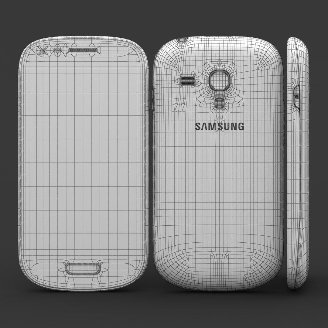 samsung i8190 galaxy s3 3d obj