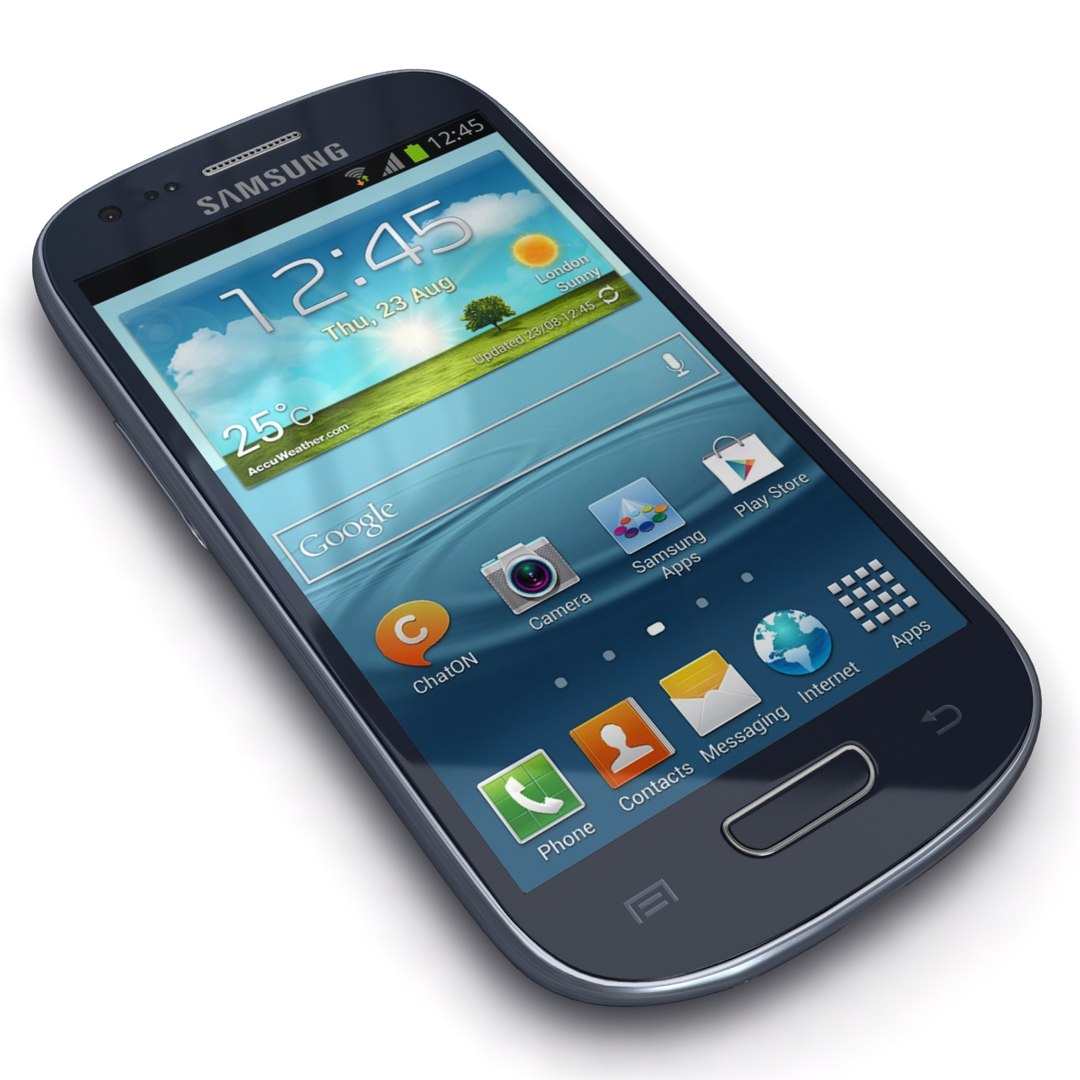 samsung i8190 galaxy s3 3d obj