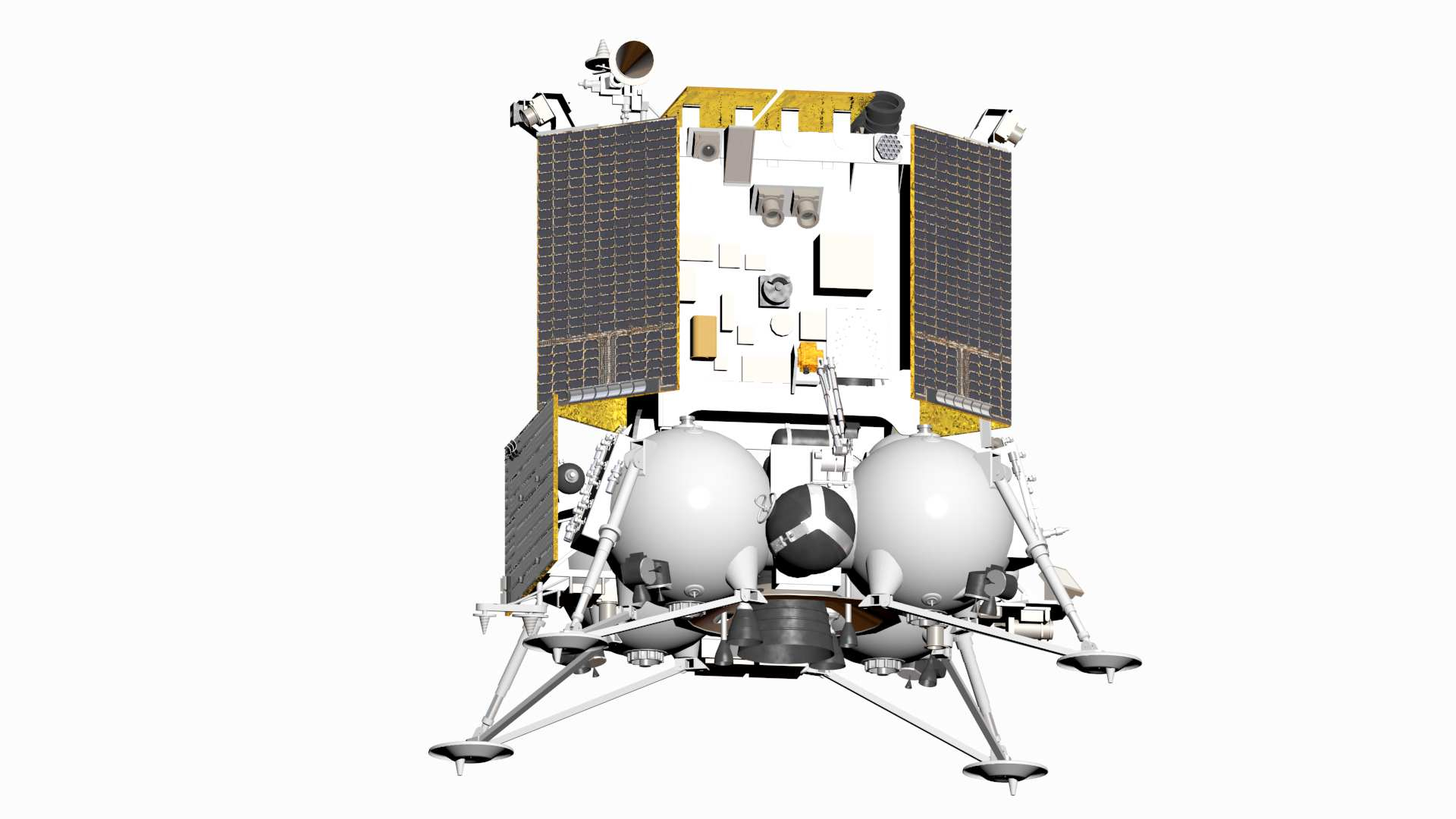 Luna 25 Luna-Glob Lander 3D Model - TurboSquid 2104306