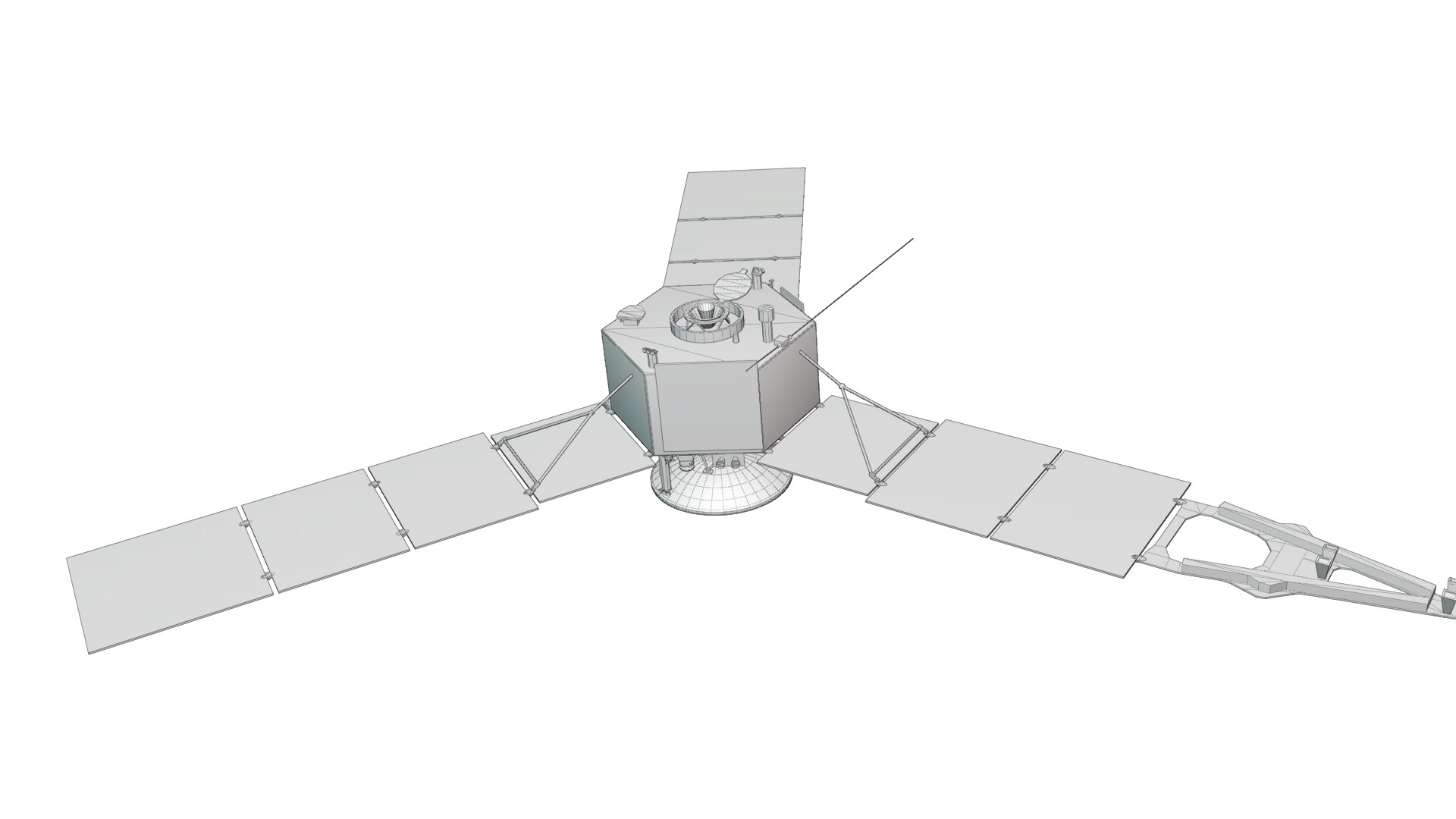 Juno Spacecraft Model - TurboSquid 1748852