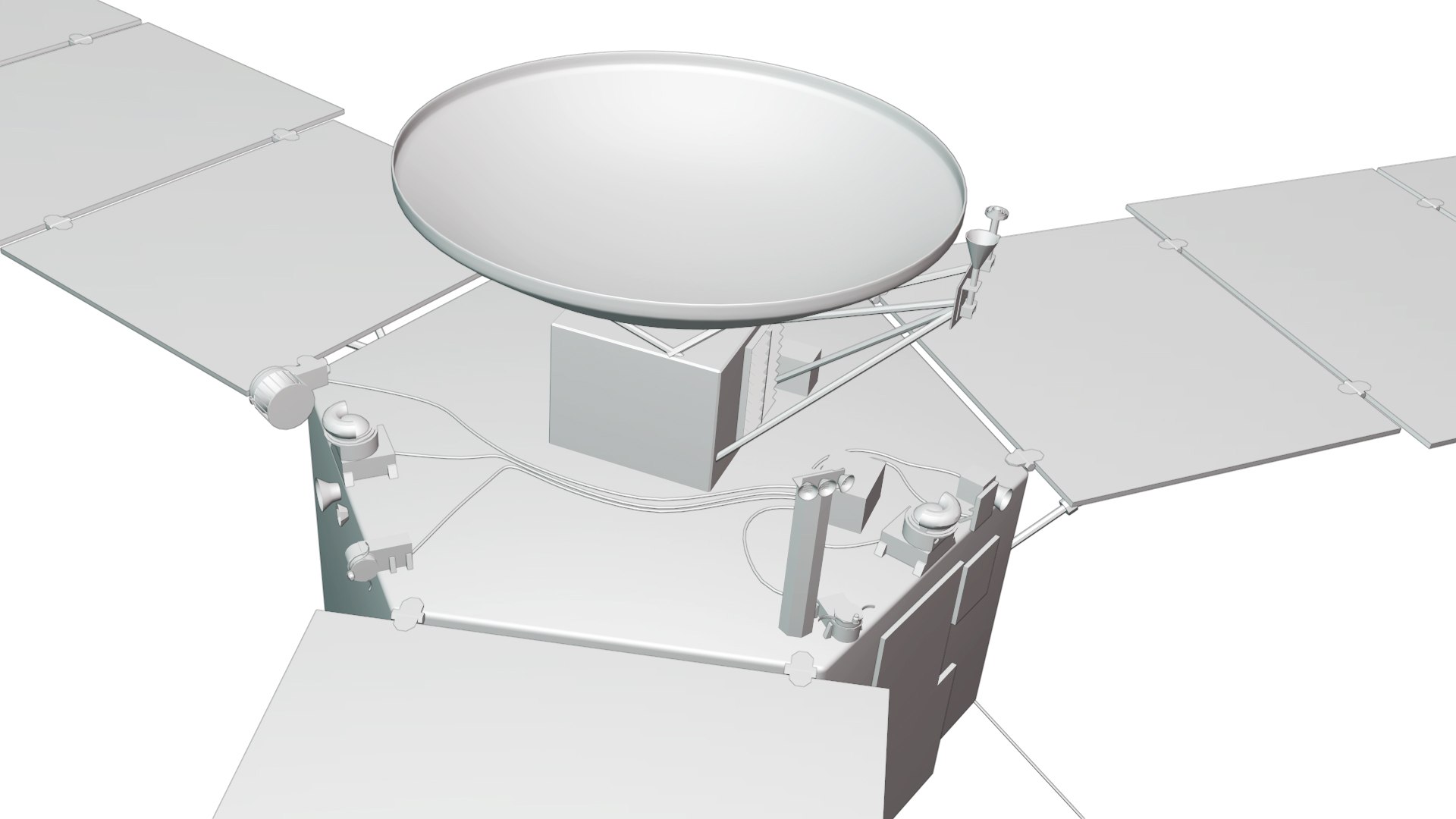 Juno Spacecraft Model - TurboSquid 1748852