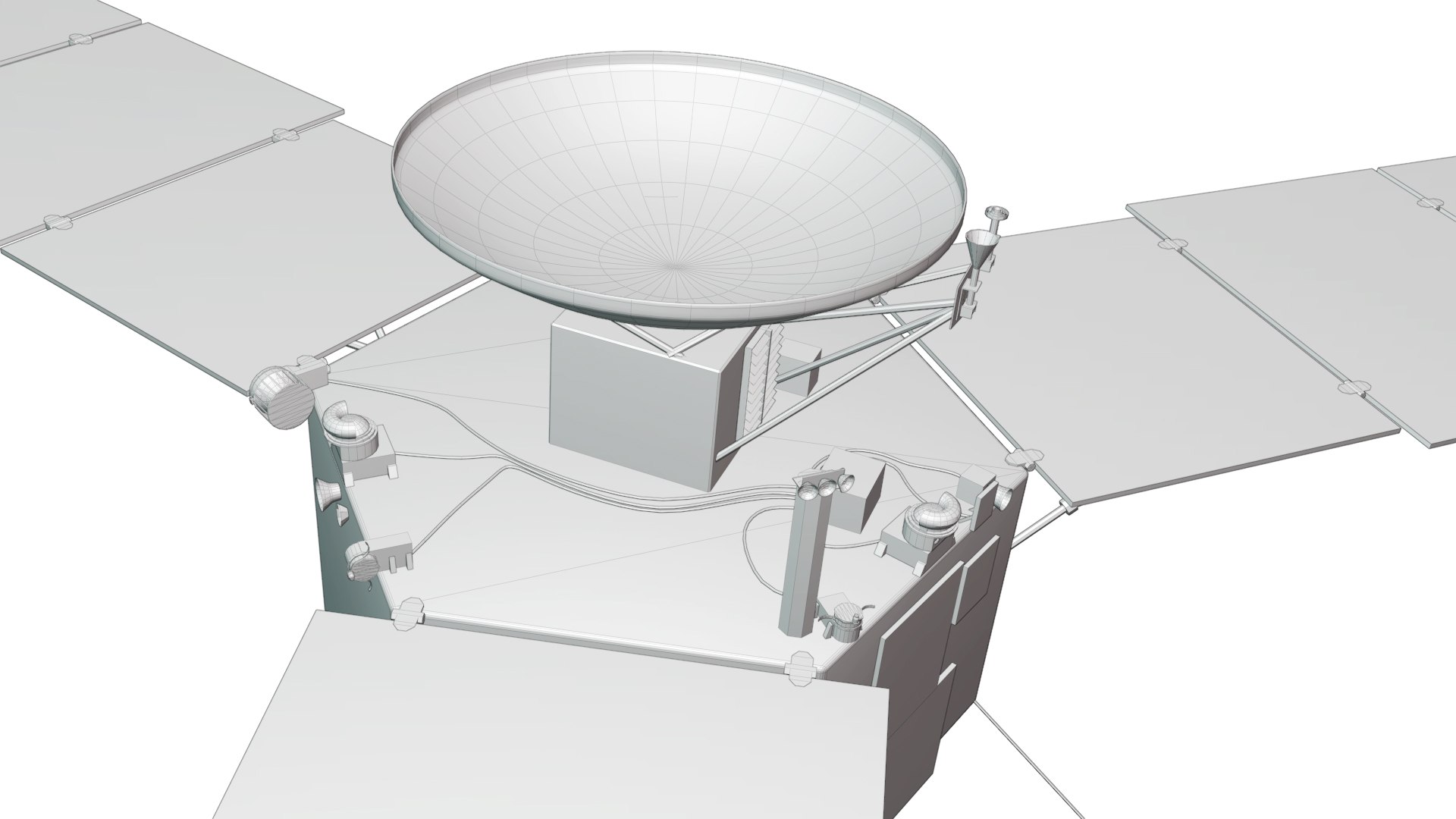 Juno Spacecraft Model - TurboSquid 1748852