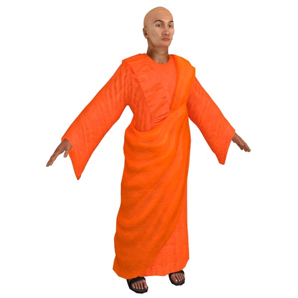 Monk 3D Models for Download | TurboSquid