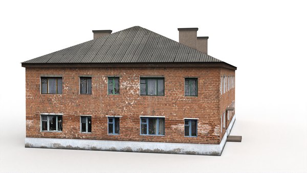 modelo 3d Casa de dos pisos - TurboSquid 1715531