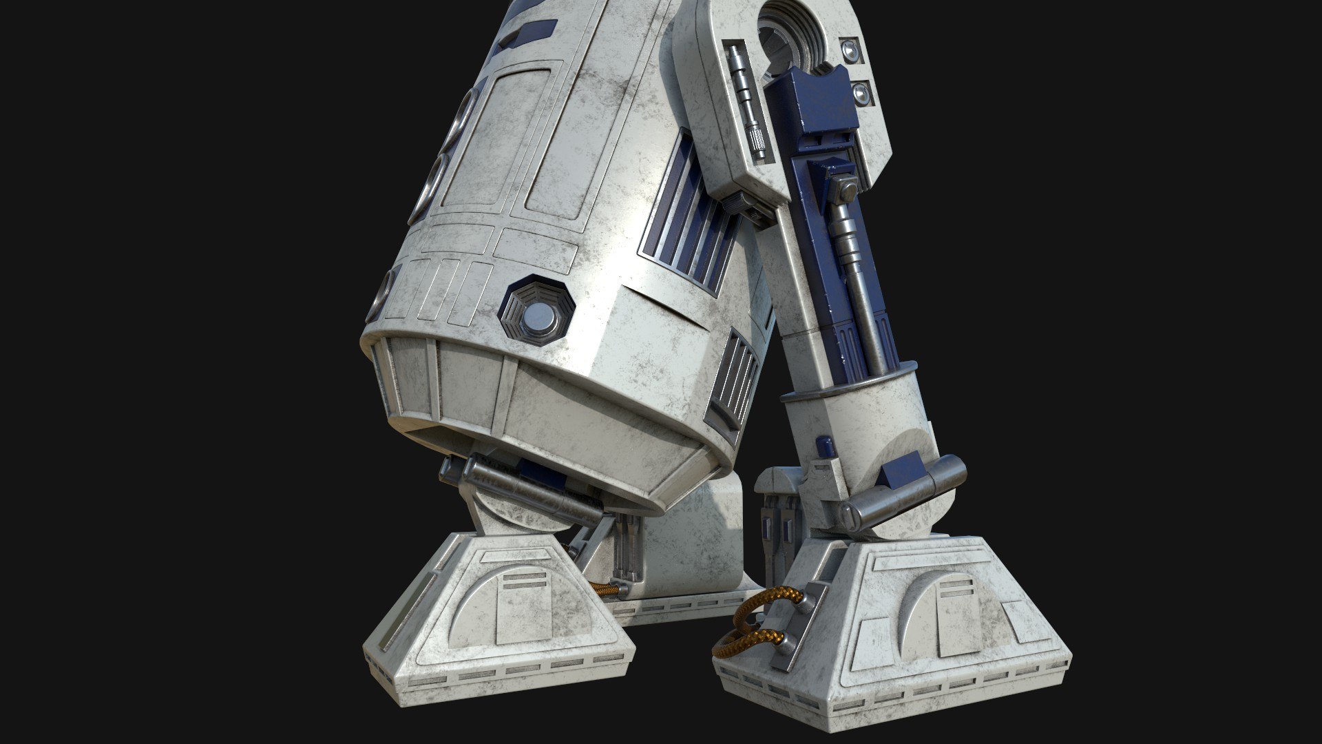 R2-d2 Droid 3D Model - TurboSquid 1346978