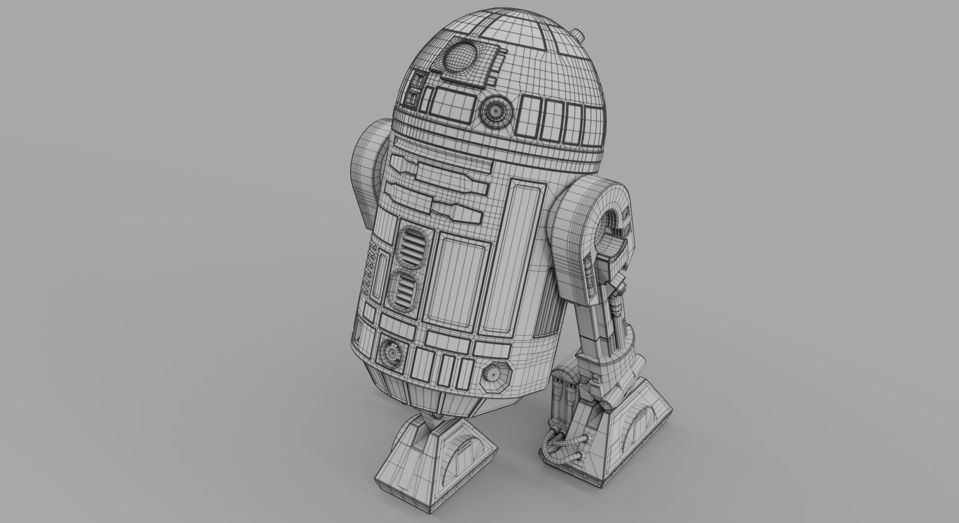 R2-d2 Droid 3D Model - TurboSquid 1346978