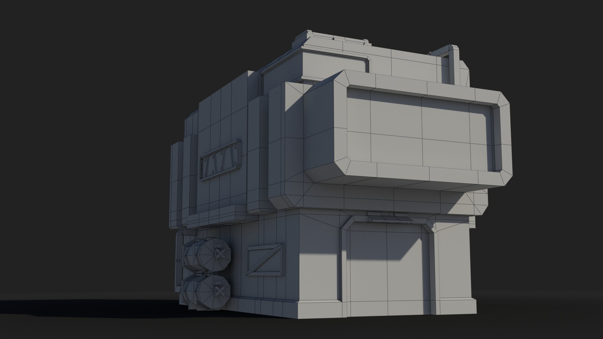 3D Sci-Fi Industrial x12 - TurboSquid 2161571