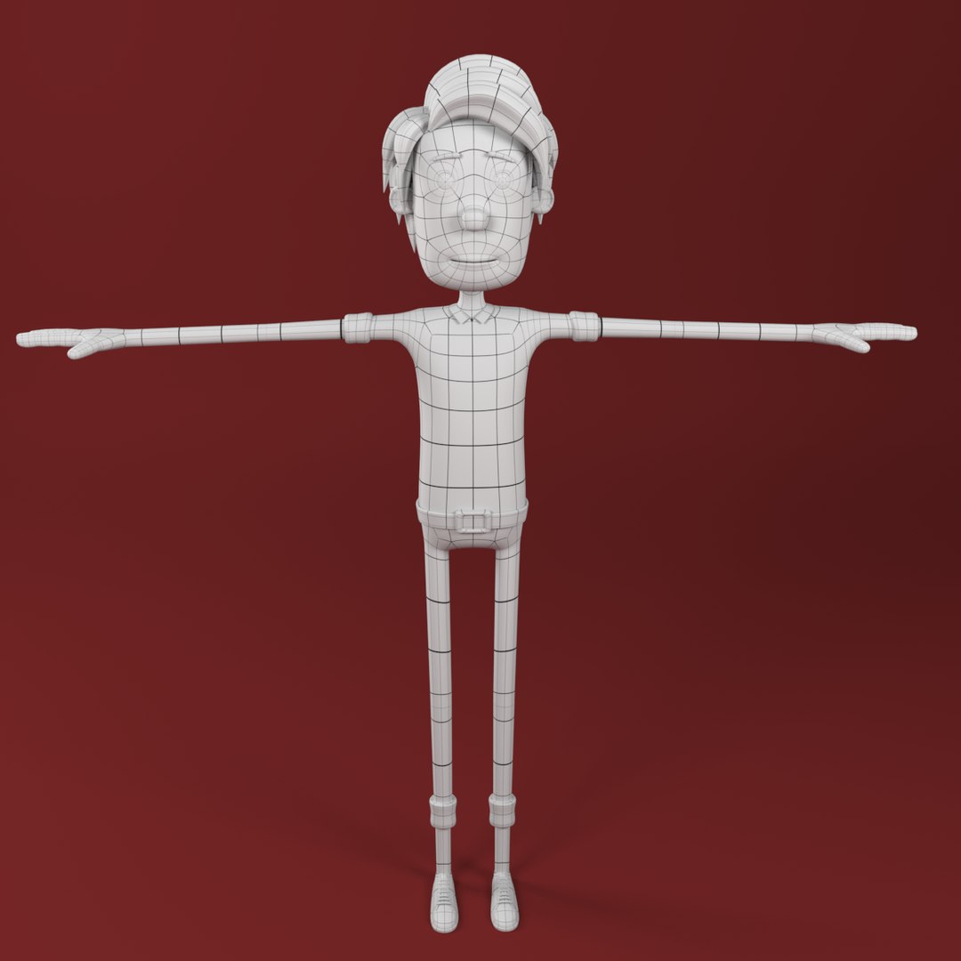 Randy Character 3D - TurboSquid 1404903