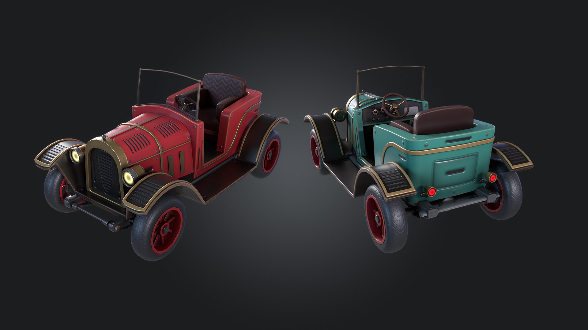 Old Car 3D Model - TurboSquid 2175443