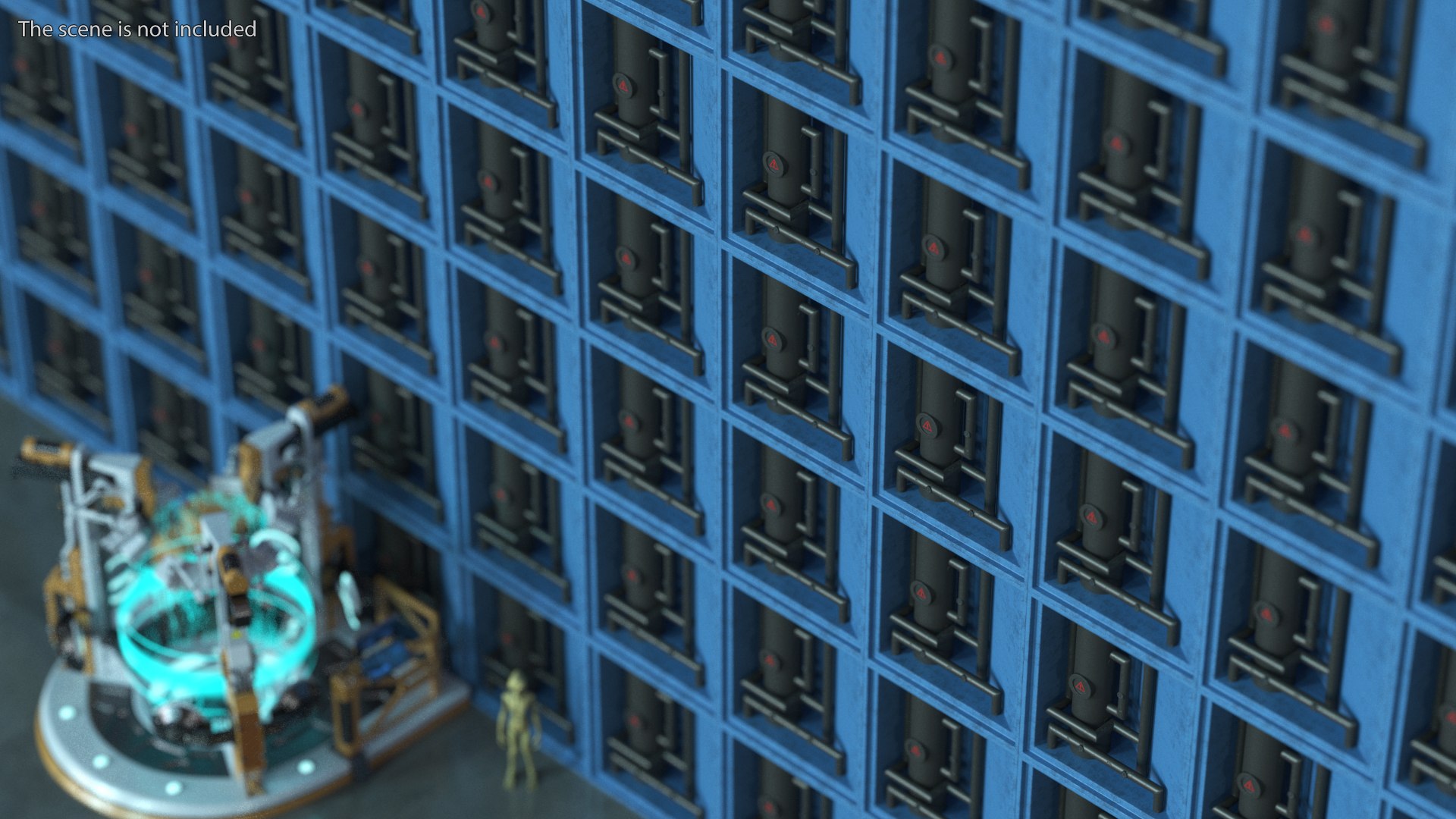 Sci-Fi Wall Panels Set 3D - TurboSquid 2160989