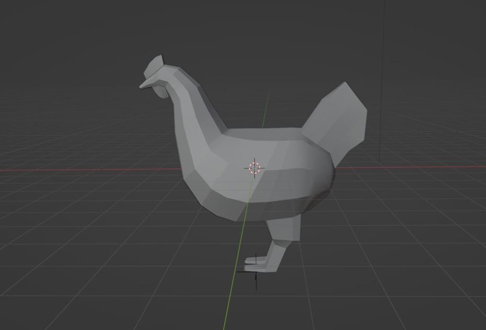 3D Low Poly Chicken Low-poly 3D Model Model - TurboSquid 2335487