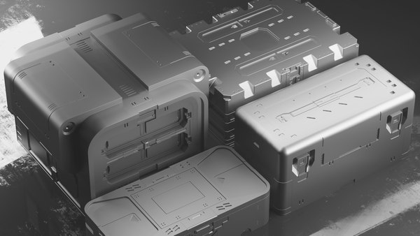 3D hard surface assets framing model - TurboSquid 1614124