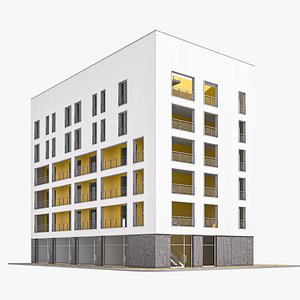 Apartment Building DXF Models for Download | TurboSquid