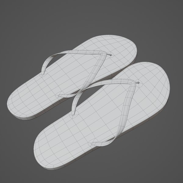 modelo 3d Chanclas gratis - TurboSquid 2073830