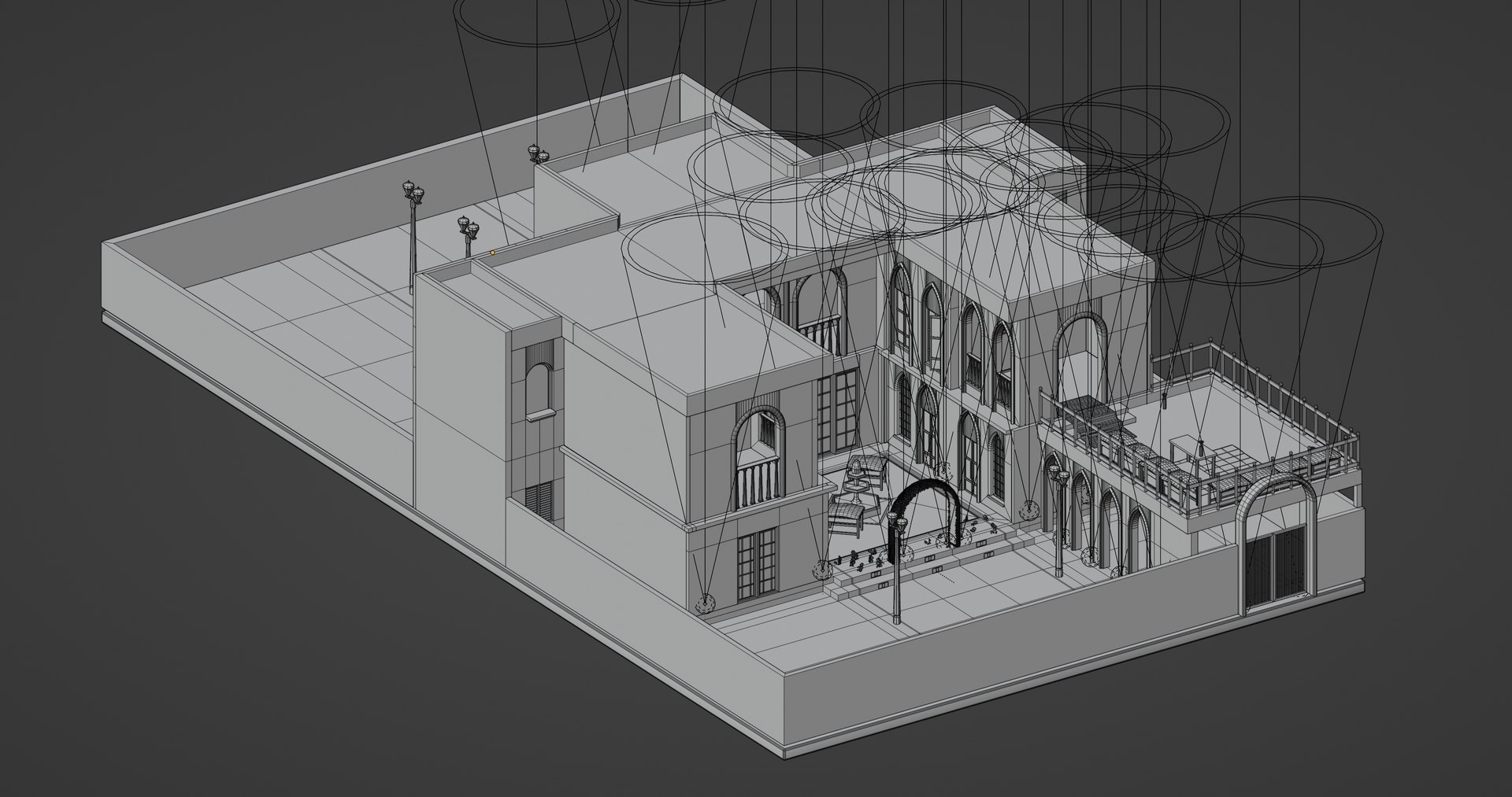 3D Andalusian House Model - TurboSquid 1906950