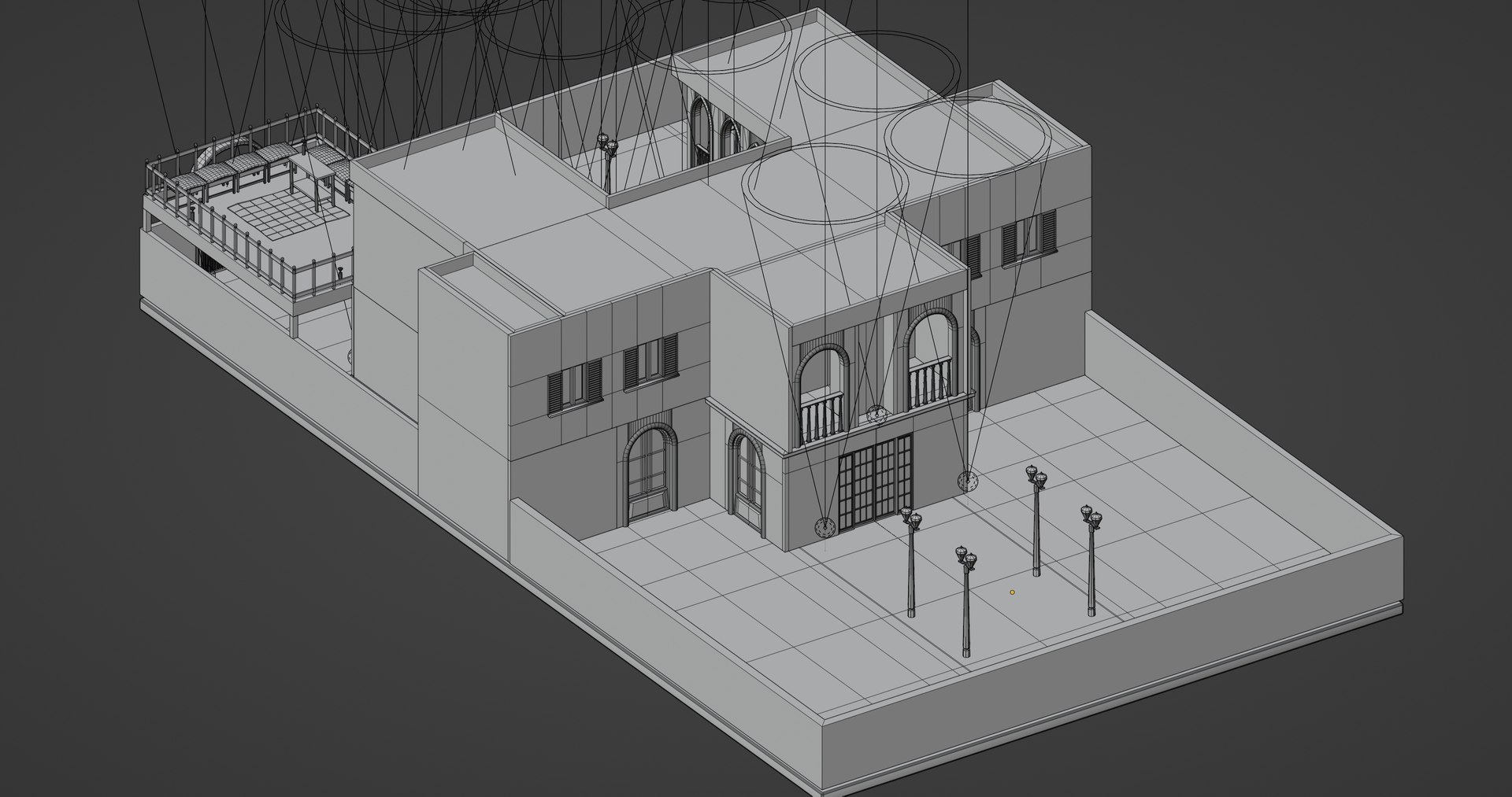 3D Andalusian House Model - TurboSquid 1906950