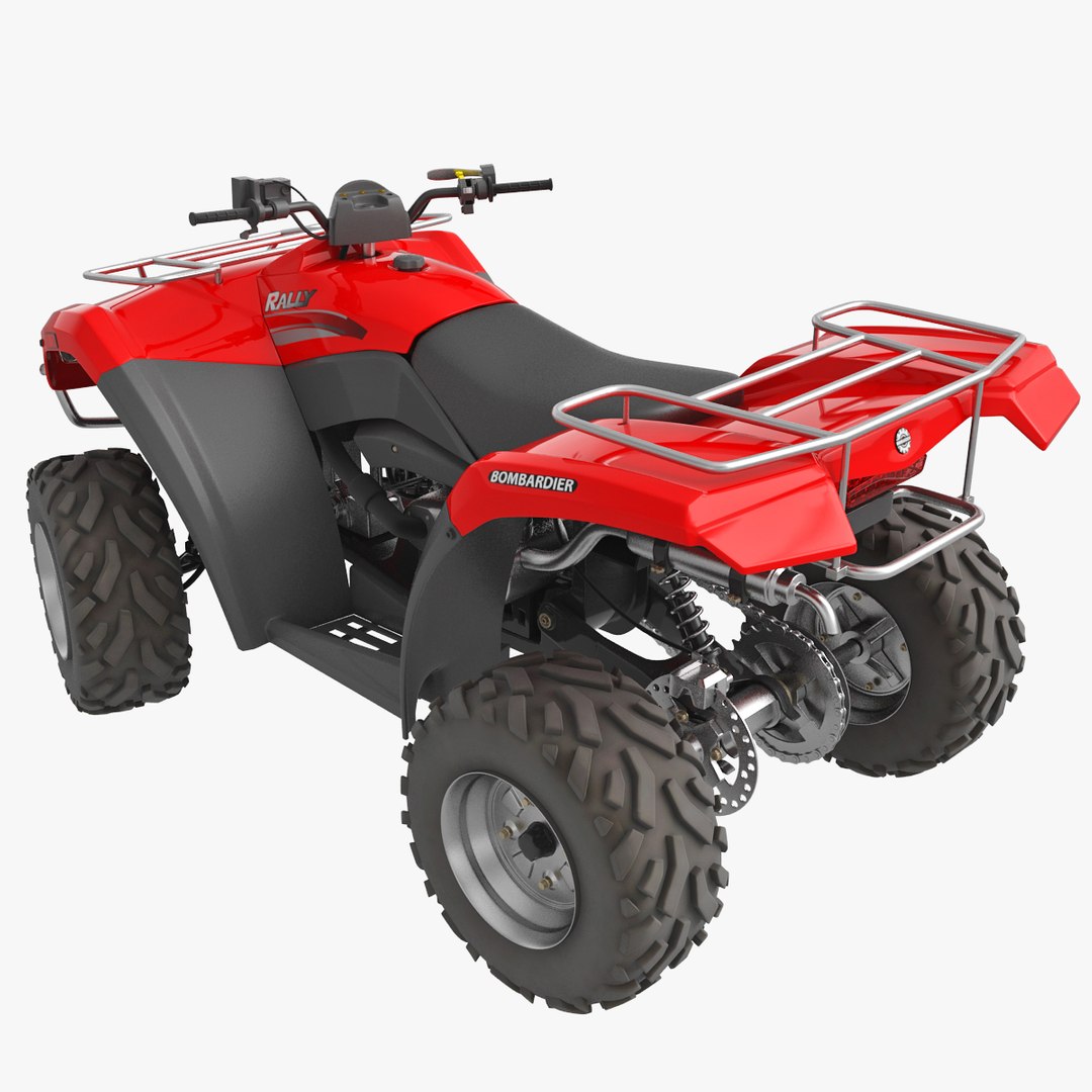 3d bombardier rally 200 rigged