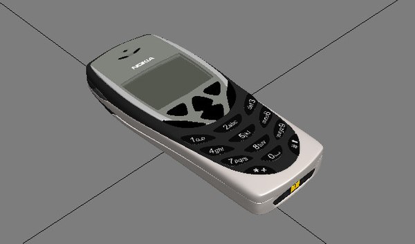 nokia 8310 3d obj