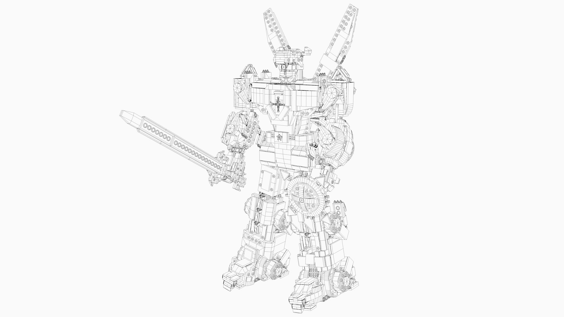 LEGO Robot 3D - TurboSquid 1960809