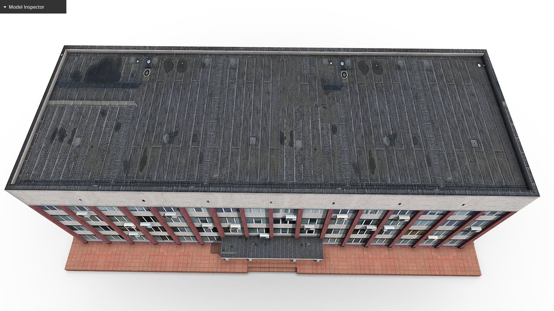 3D Office Building Administration Model - TurboSquid 1815664