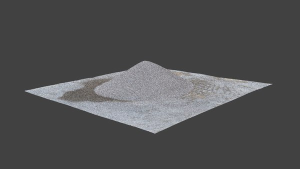 Heap or pile of gravel Modelo 3D - TurboSquid 1944756