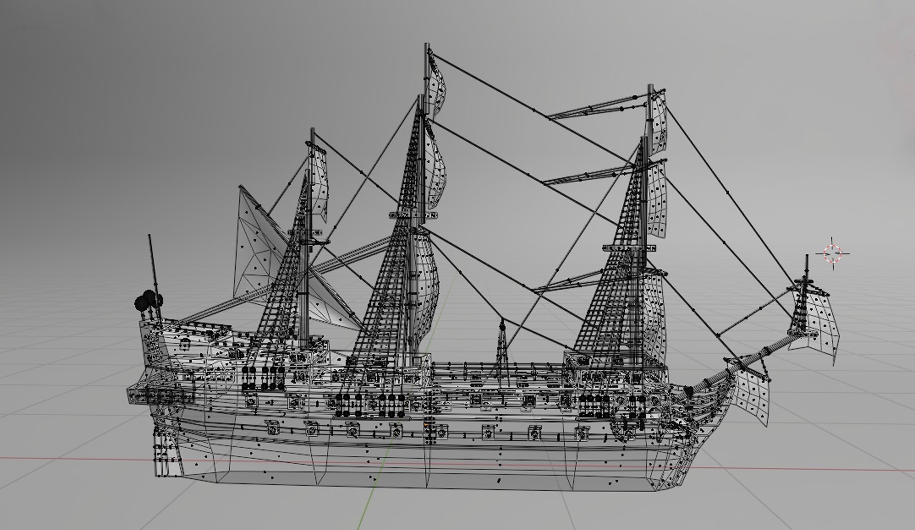 3D Historical German Escort Ship - TurboSquid 1948737