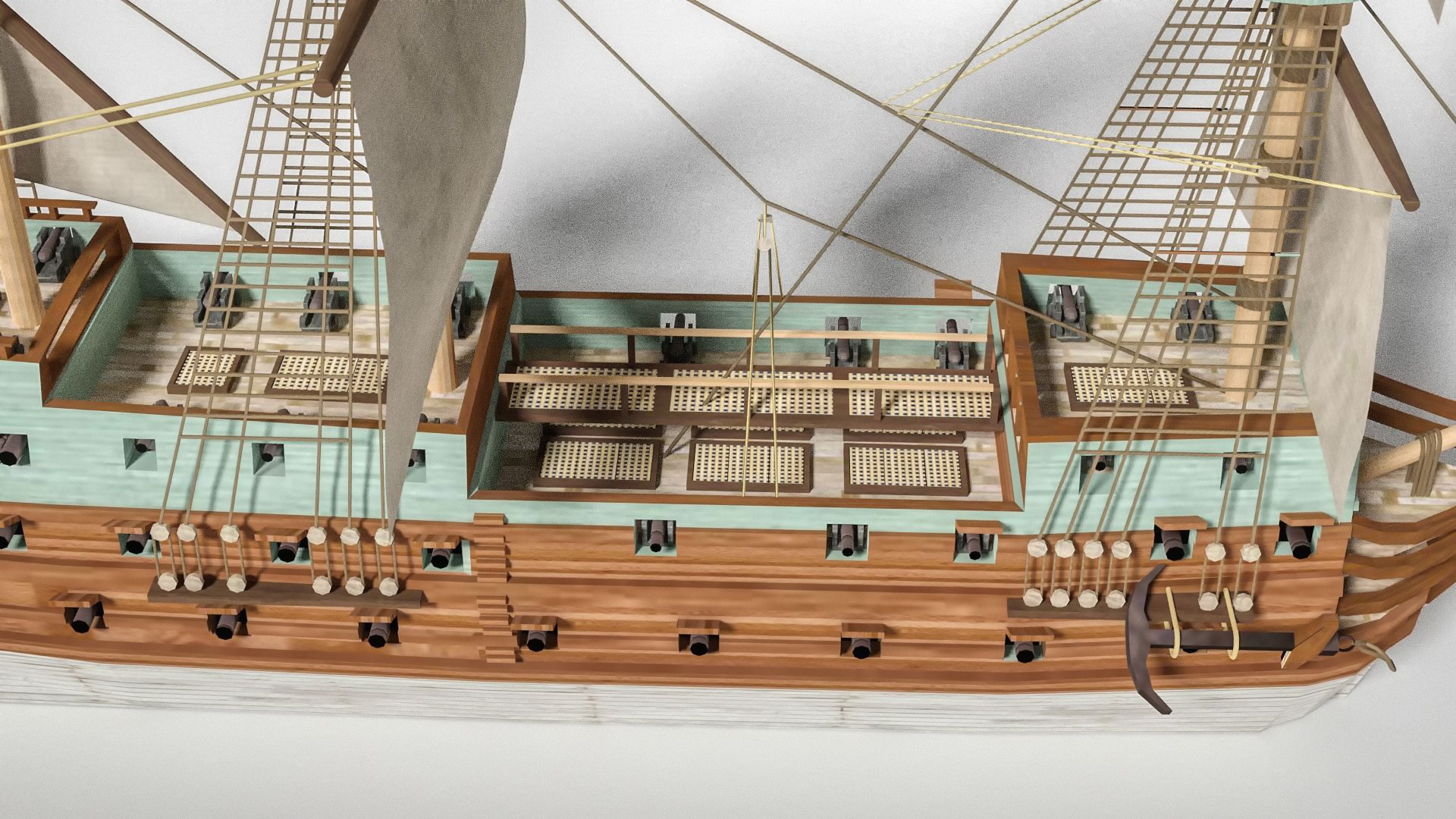 3D Historical German Escort Ship - TurboSquid 1948737