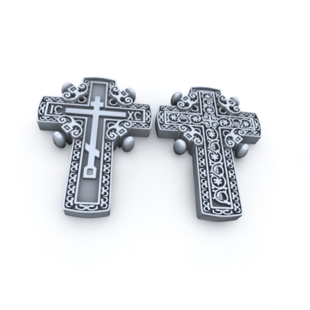 3d Model Christian Cross