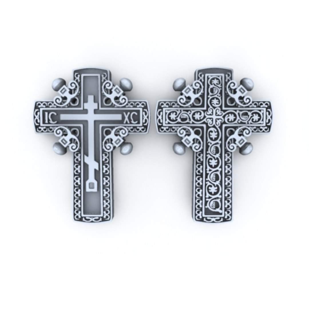 3d Model Christian Cross