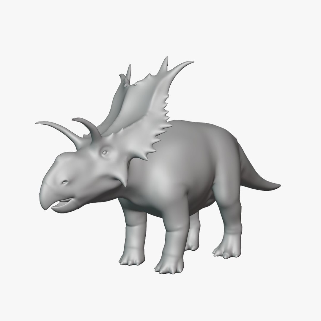 3D Xenoceratops Basemesh Low Poly - TurboSquid 2107670