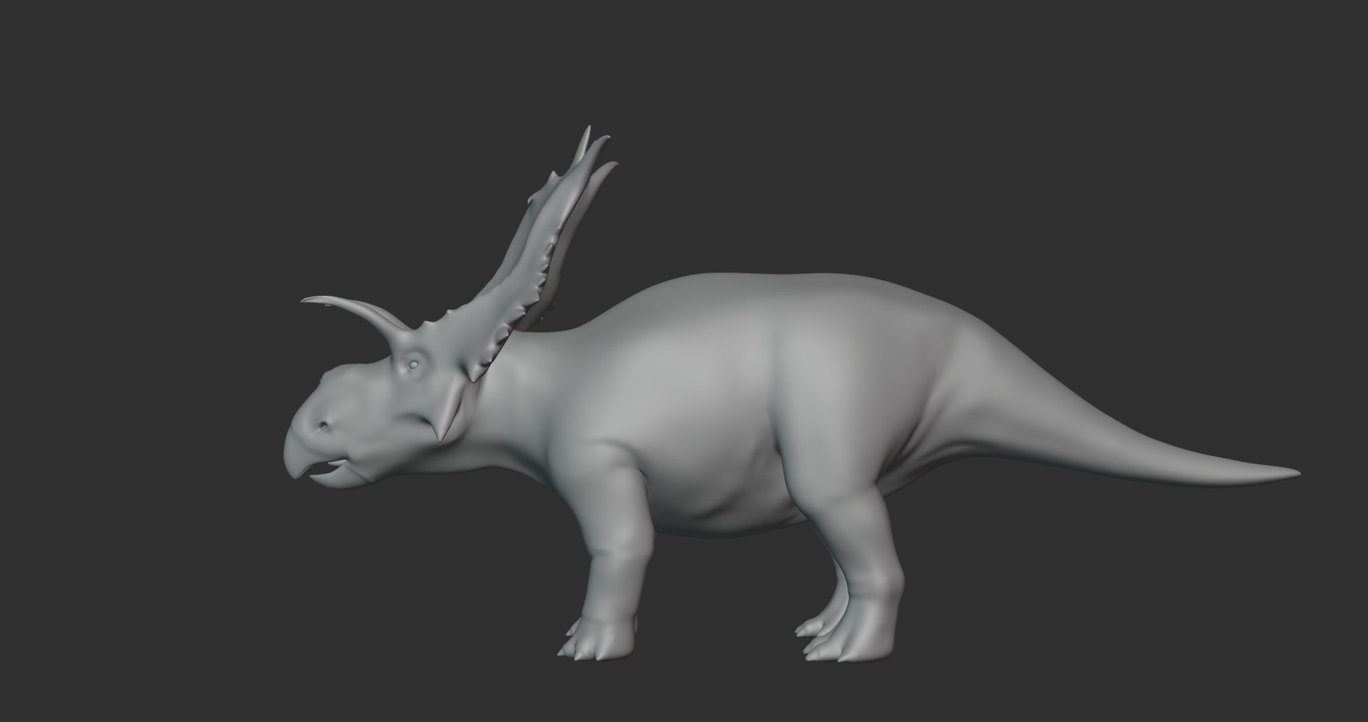 3D Xenoceratops Basemesh Low Poly - TurboSquid 2107670