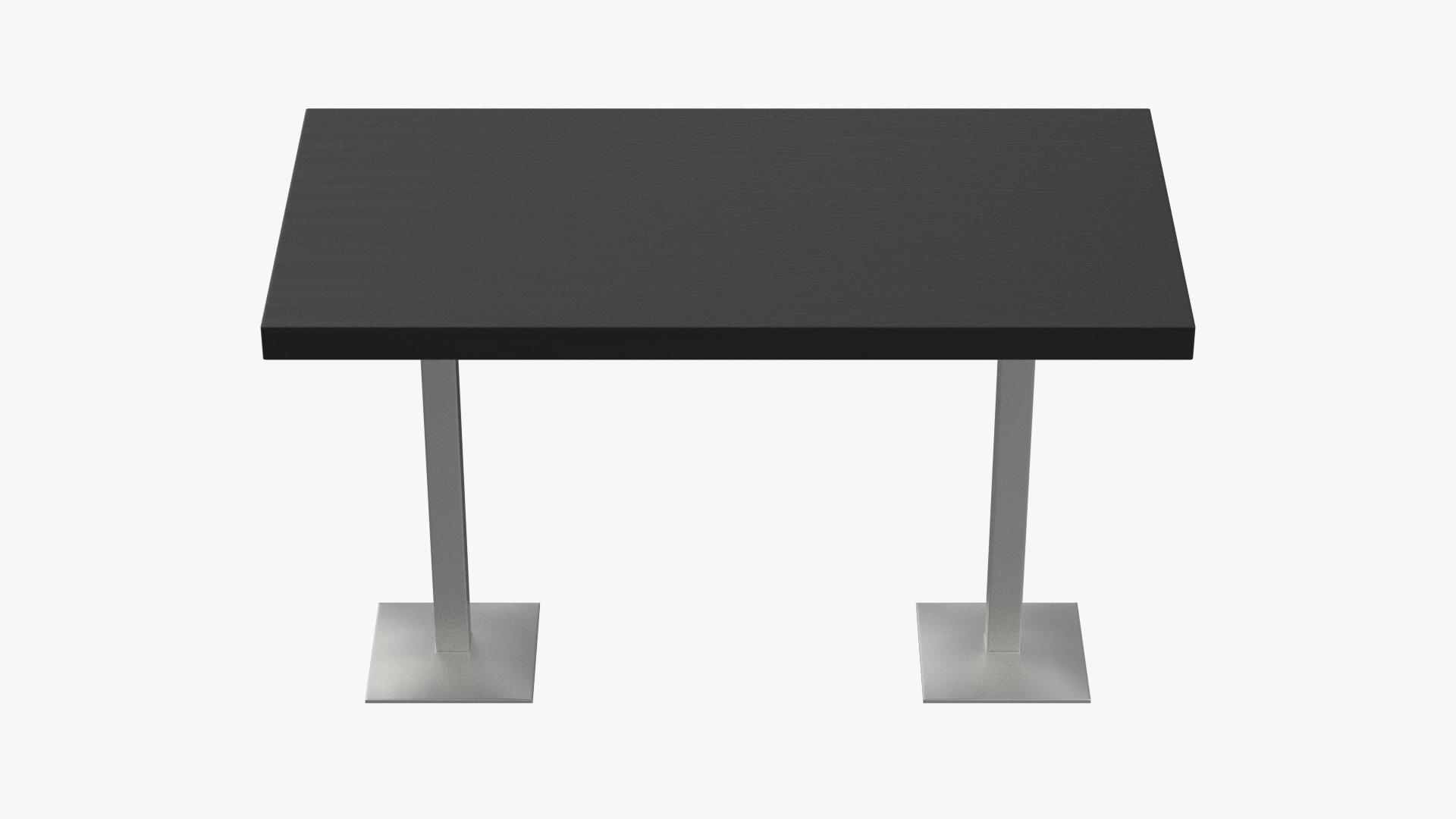 3D Double Bar Table 2 Model - TurboSquid 1938532