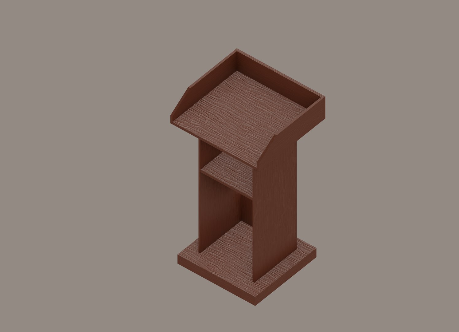 Podium 3D Model - TurboSquid 2057999