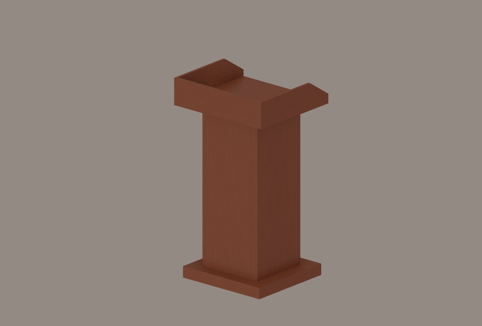 Podium 3D Model - TurboSquid 2057999